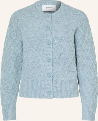 OPUS Strickjacke Dable gruen