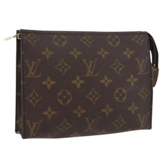 Louis Vuitton Pochette Pre-owned en Toile Monogram - Femme - Pre-owned - Brun - Taille: ONE Size