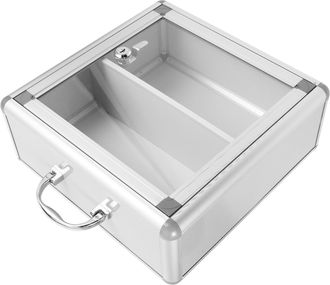 BESPORTBLE Wandmedikamentenschrank Metall Acryl Kompakter Medikamenten Organizer mit Mehreren F&auml;chern Gro&szlig;er Fassungsverm&ouml;gen Wandmontierter Medizinkasten f&uuml;r &Ouml;f