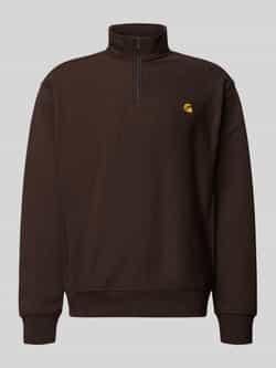 Carhartt Work in Progress Sweatshirt mit Label-Stitching