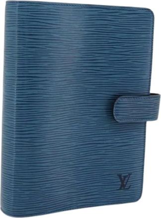 Louis Vuitton Pre-owned Day Planner Cover - Femme - Pre-owned - Bleu - Taille: ONE Size