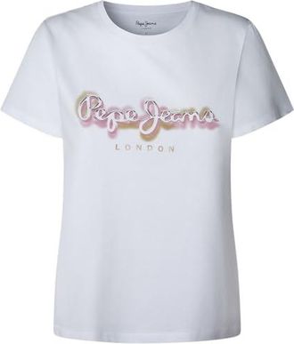 Pepe Jeans London Becky T-Shirt, Blanc (Blanc), L Femme