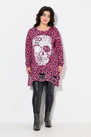 Angel Of Style Sweatshirt Sweatshirt Loose Fit Color-Leo Totenkopf
