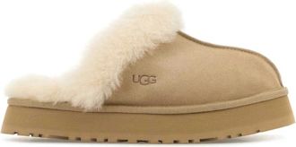 UGG Ugg, Femme, Chaussures, Beige, Taille: 36 EU Disquette Slipper