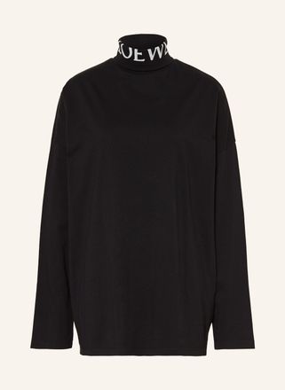 Loewe Rollkragenshirt Aus Jersey schwarz