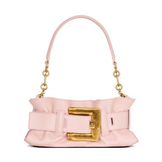 Balmain Femme, Sacs, Rose, Taille: ONE Size Mini sac port&eacute; &eacute;paule Anthem
