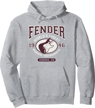 Fender Worlds Finest Musical Instruments Collegiate Strat Pullover Hoodie