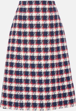 Carolina Herrera Midirock aus Tweed