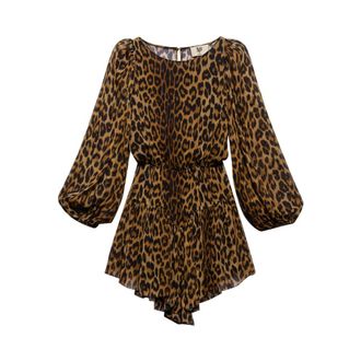 Aniye By Femme, Robes, Brun, Taille: 34 FR Robe Mini Lily &agrave; Pois