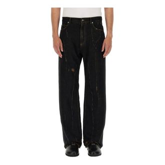 Dolce & Gabbana Homme, Jeans, Noir, Taille: XL Pantalone Roma