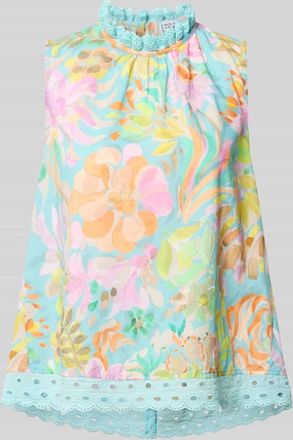 Emily van den Bergh Blusentop im Allover-Look mit Spitze