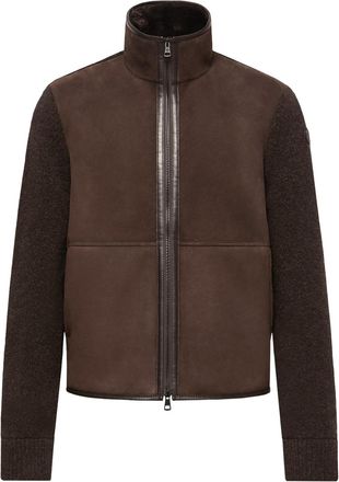 Moncler Moncler Wool Zip-up Cardigan, Men, Brown, Size: Xxl