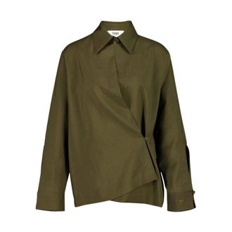 Fendi Damen, Blusen & Hemden, Gr&uuml;n, XSGr&ouml;&szlig;e
