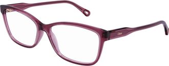 Chlo&eacute; unisex, Accessoires, Violet, Taille: 51 MM Lunettes &agrave; monture carr&eacute;e