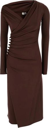 Elisabetta Franchi Damen, Kleider, Braun, MGr&ouml;&szlig;e