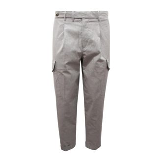 PT01 Carrot Fit Cargo Hose - - Trousers - Herren - Grau - W46