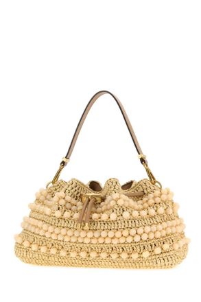 Jimmy Choo London Bon Bon Shoulder Bag - Beige