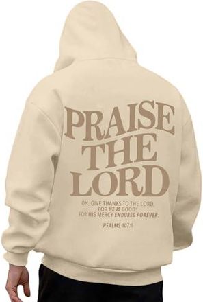 Generic Sweat a Capuche Homme Hooded Sweatshirt Sweatshirt &agrave; Capuche Homme Longue Manche Pullover D&eacute;contract&eacute; avec Design Imprim&eacute; pour Un Port Quotidien Confo