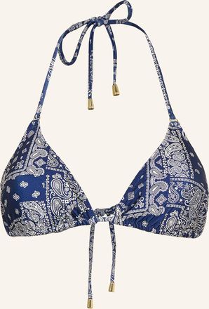 Mrs & Hugs Mrs & Hugs Triangel-Bikini-Top blau