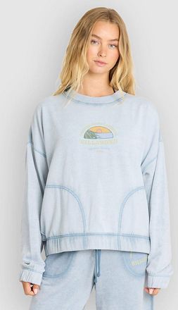 Billabong Field Day Crew Fleece Pullover blue smoke