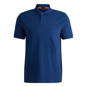 HUGO BOSS Homme, Tops, Bleu, Taille: XL Polo à Manches Courtes