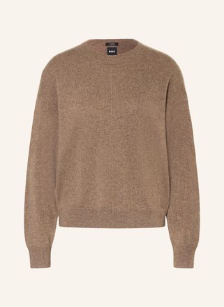 HUGO BOSS Cashmere-Pullover Fascona beige