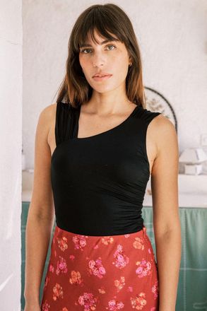 Avani Damen vegan Bodysuit Nolana Schwarz