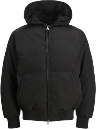Jack & Jones Jack & Jones JCOLLECTIVE Veste bomber pour homme Noir Taille M, Noir, M