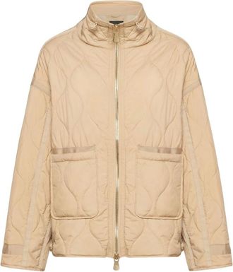 Elena Miro Femme, Vestes, Beige, Taille: 38 FR Giubbino