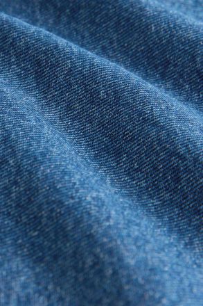 Next Minikleid Lang&auml;rmeliges Denim-Minikleid im Utility-Stil (1-tlg)