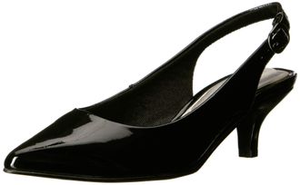 Easy Street Damen Faye Pumps, Schwarz (schwarzer Lack), 42 EU
