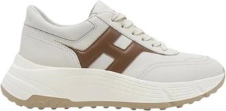 Hogan Femme, Chaussures, Blanc, Taille: 38 EU H669 Allacciato