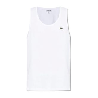 Lacoste Homme, Tops, Blanc, Taille: M Débardeur