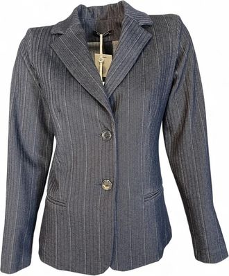 Ana Alcazar Femme, Vestes, Multicolore, Taille: 40 FR Fischgrat Nadelstreifen Sakko Stretch