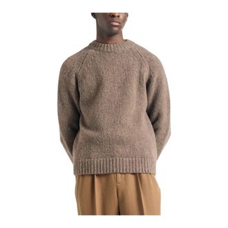 Norse Projects Birger Wool Raglan - - Knitwear - Herren - Beige - S