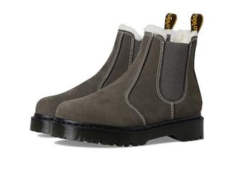 Dr. Martens Femme 2976 Bex FL Bottine Chelsea, Gris, 41 EU
