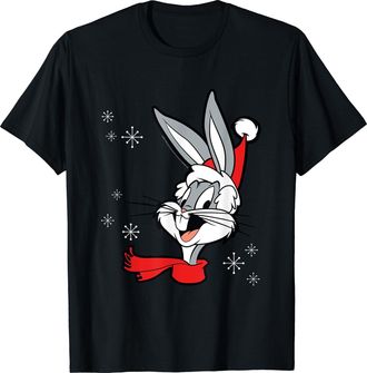 Looney Tunes Weihnachten Looney Tunes Bugs Bunny Christmas T-Shirt