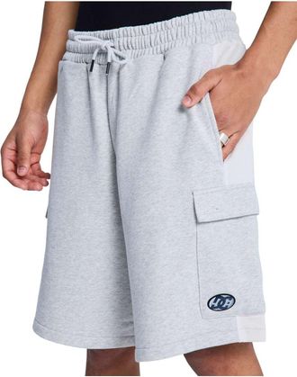 DC Flow Down - Short molletonn&eacute; - Gris chin&eacute; clair