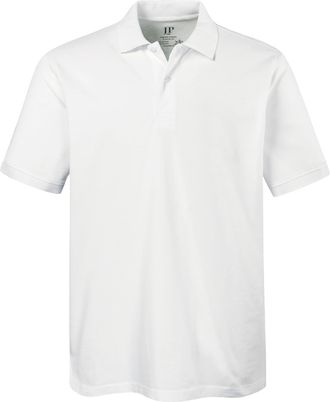 JP1880 Herren gro&szlig;e Gr&ouml;&szlig;en &Uuml;bergr&ouml;&szlig;en Menswear L-8XL bis 8XL, Poloshirt, Oberteil, Knopfleiste, Hemdkragen, Pique, schneewei&szlig; 6XL 702560200-6XL