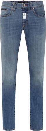 Philipp Plein Homme, Jeans, Bleu, Taille: W28 Denim Pantalons Super Fit