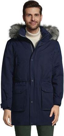 Lands End EXPEDITIONS Daunenparka, Herren, Gr&ouml;&szlig;e:48-50 regular, Blau, Polyester, by Lands End