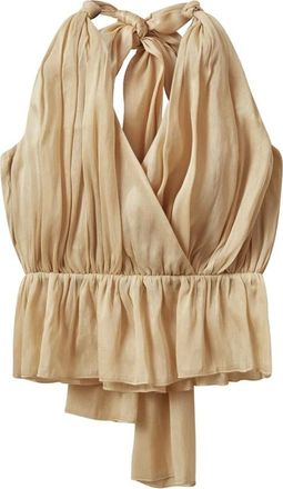 The Garment Femme, Tops, Beige, Taille: 38 FR Haut sans Manches