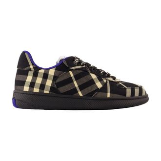 Burberry Womens Terrace Sneaker Black Synthetic