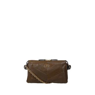 Valentino Garavani Femme, Sacs, Brun, Taille: ONE Size Panthea Small Shoulder Bag