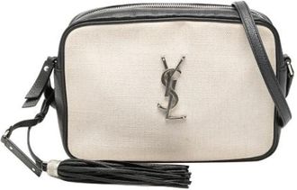 Saint Laurent Pre-owned Sac Camera Lou - Femme - Pre-owned - Blanc - Taille: ONE Size