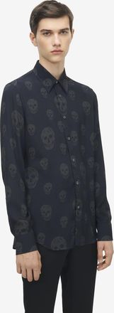 Alexander McQueen Hemd mit Skull-Print - Item 847303QRACU1287