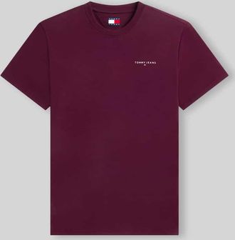 Tommy Jeans Slim Fit T-Shirt aus reiner Baumwolle