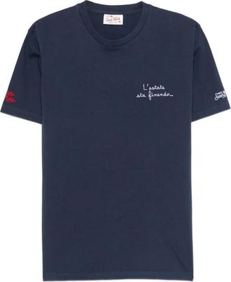 MC2 Saint Barth Homme, Tops, Bleu, Taille: L T-shirt Portofino