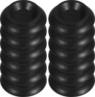 Valiclud 20 St&uuml;ck rutschfeste M&ouml;belrollenstopper aus Kunststoff Bodenschutz f&uuml;r Hartholzb&ouml;den Antivibrationspads f&uuml;r K&uuml;hlschrank und Waschmaschine M&ouml;belgleiter