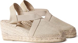 Toni Pons Damen-Espadrille aus Baumwolle - TER - Stein, 41 EU